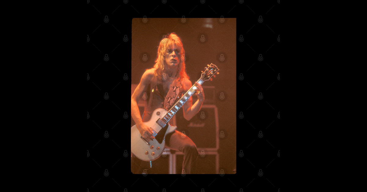 Randy Rhoads Photograph - Legendary Guitarist - Sticker | TeePublic