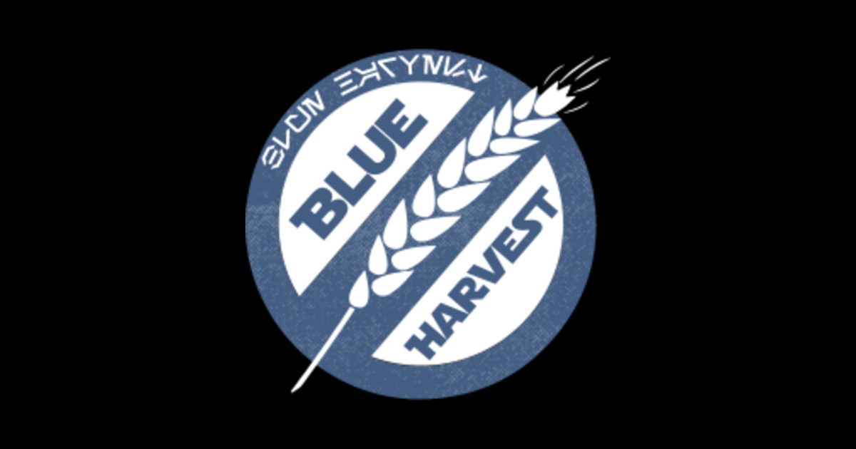 Blue Harvest Logo - Podcast - Sticker | TeePublic