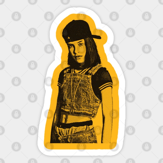 Aaliyah Simple Engrved - Aaliyah - Sticker | TeePublic