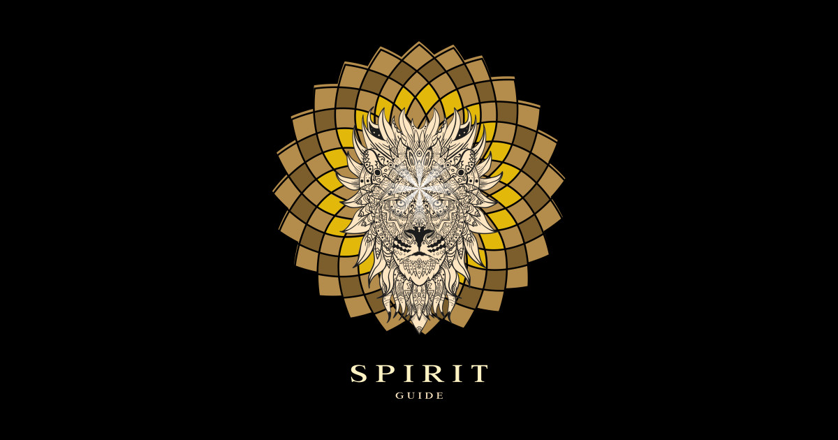 Lion Spirit Guide - Spirit Guide - Sticker | TeePublic