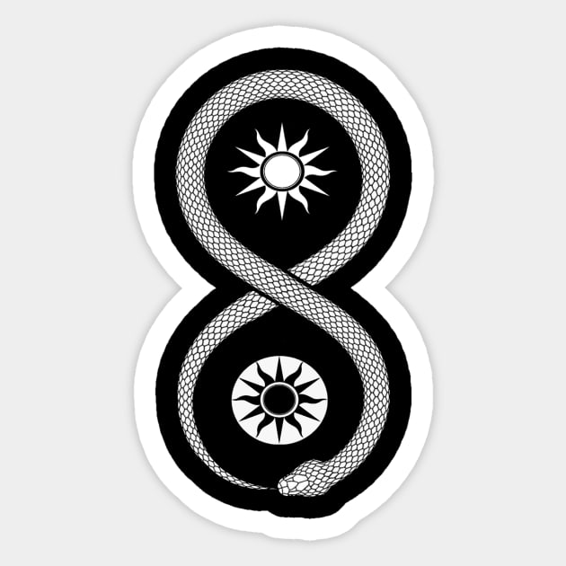 Ouroboros - Ouroboros Snake - Sticker | TeePublic