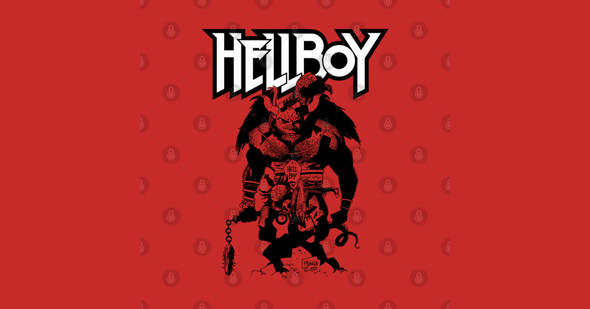 HELLBOY - '93 - Robzilla - T-Shirt | TeePublic