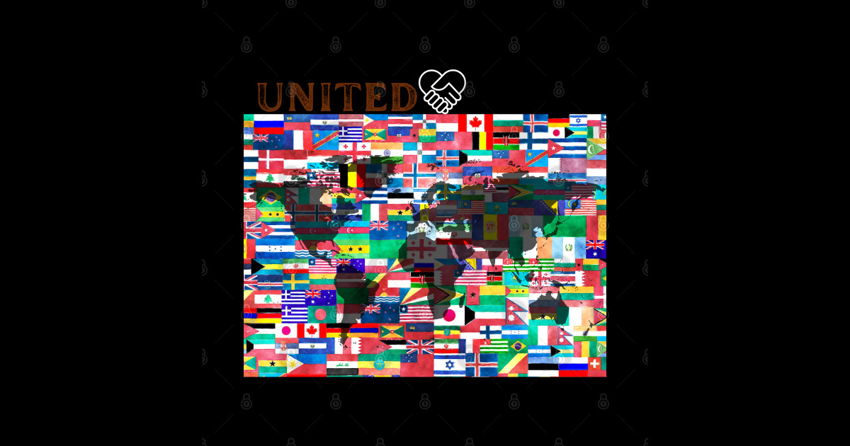 united countries - United Nations - Sticker | TeePublic