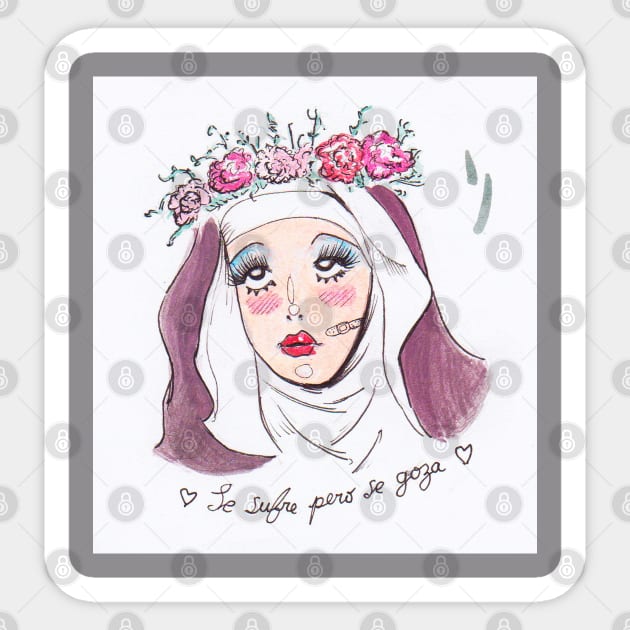 Santa Rosa de Lima - Santa Rosa - Sticker | TeePublic