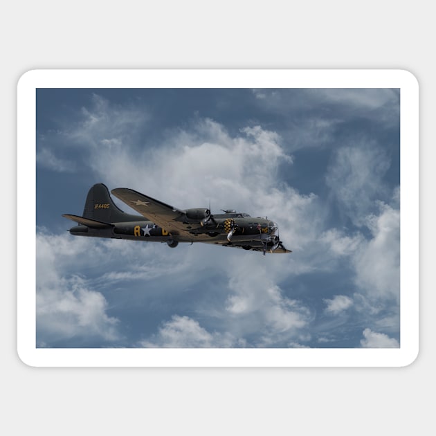 Boeing B-17 Flying Fortress - Boeing B 17 Flying Fortress - Sticker ...