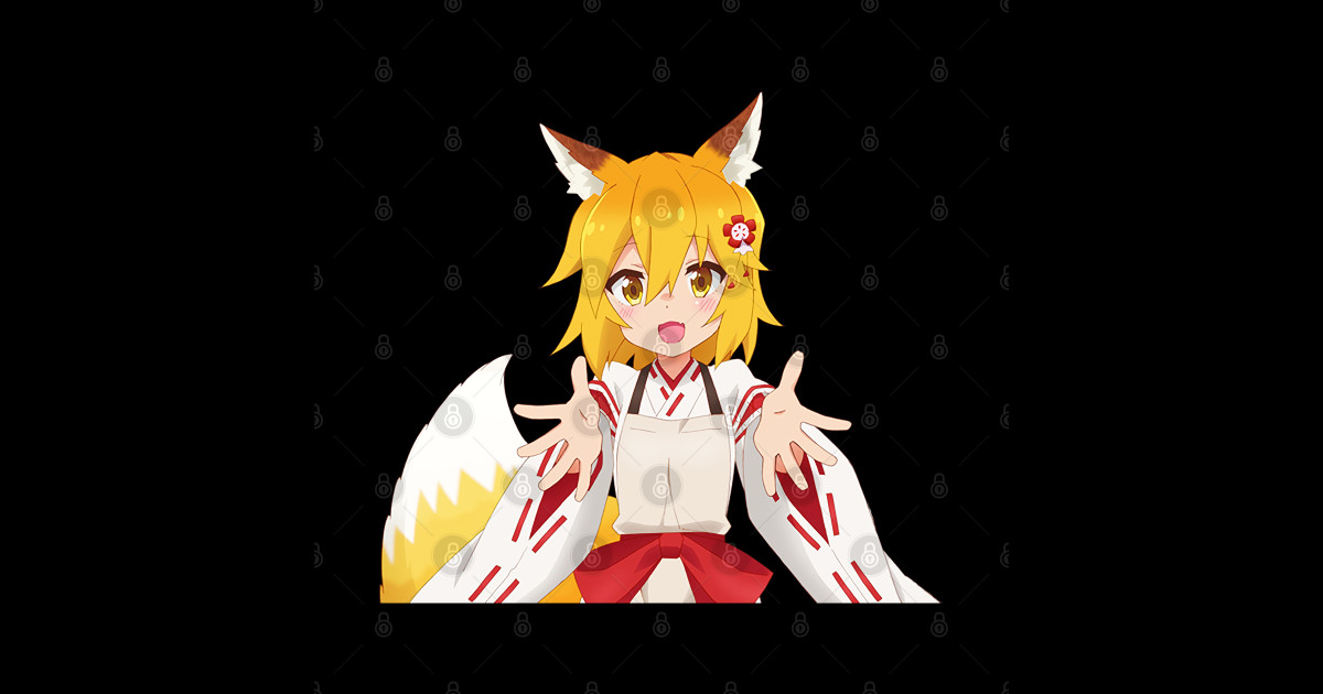 Senko-san - Sewayaki Kitsune no Senko-san - Senko - Sticker | TeePublic