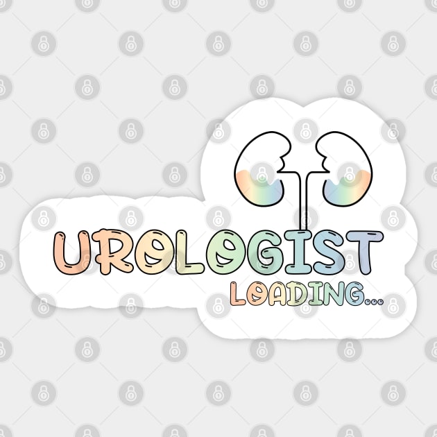Urologist in progress - Urologist - Sticker | TeePublic
