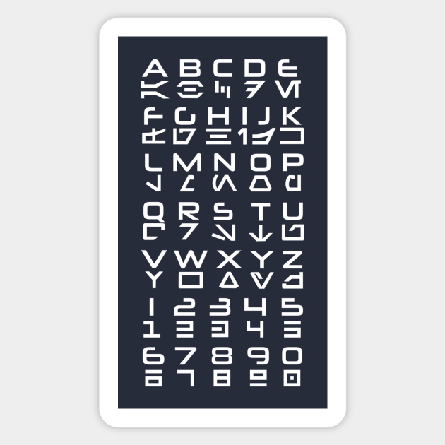 Aurebesh Translator - Star Wars - Sticker | TeePublic