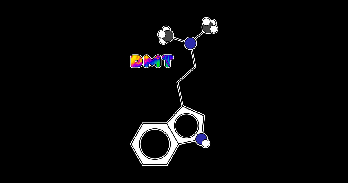 DMT Molecule - Dmt Molecule - Sticker | TeePublic