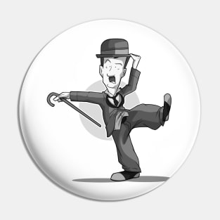 Charlie Chaplin Pins and Buttons for Sale | TeePublic