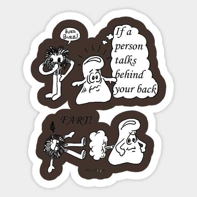 Fart - Fart - Sticker | TeePublic
