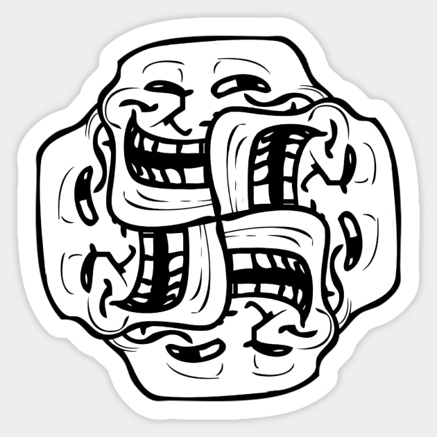 troll face decal