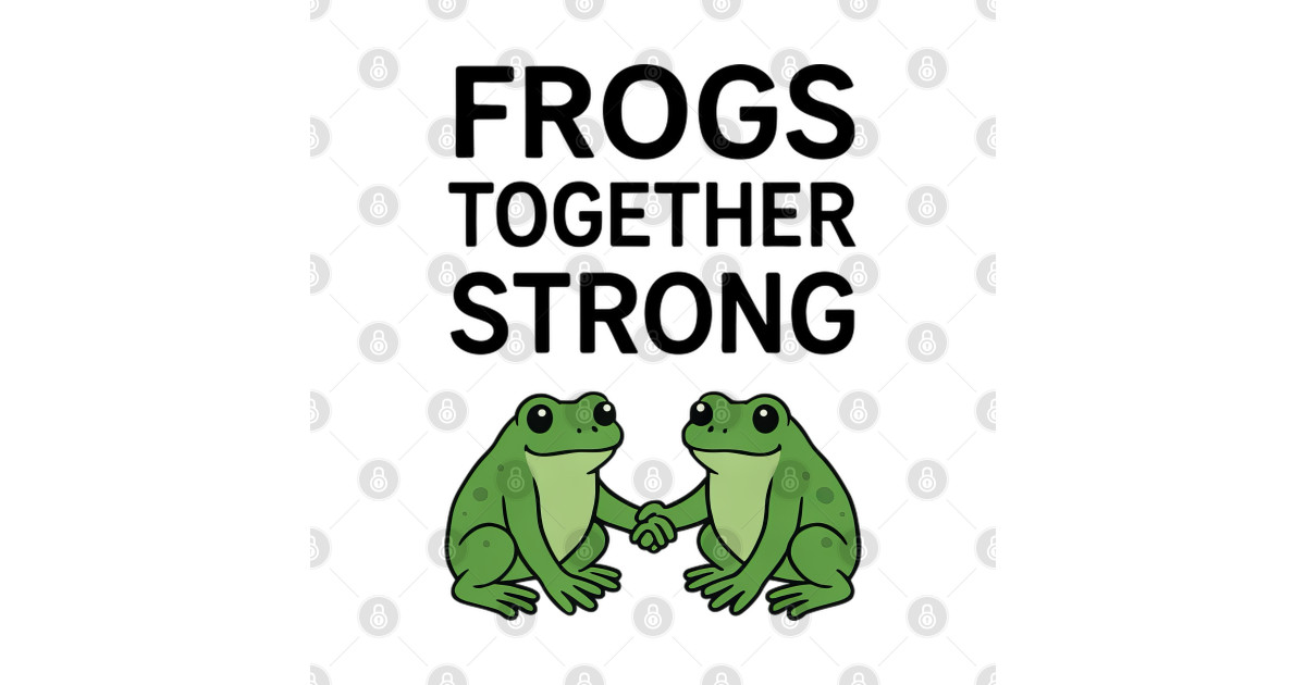 Portland Frogs Together Strong - Portland Frog - T-Shirt | TeePublic