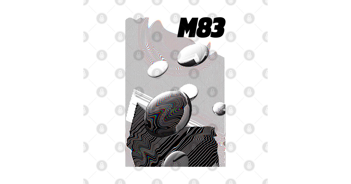 M83 Fanart Design - M83 - T-Shirt | TeePublic