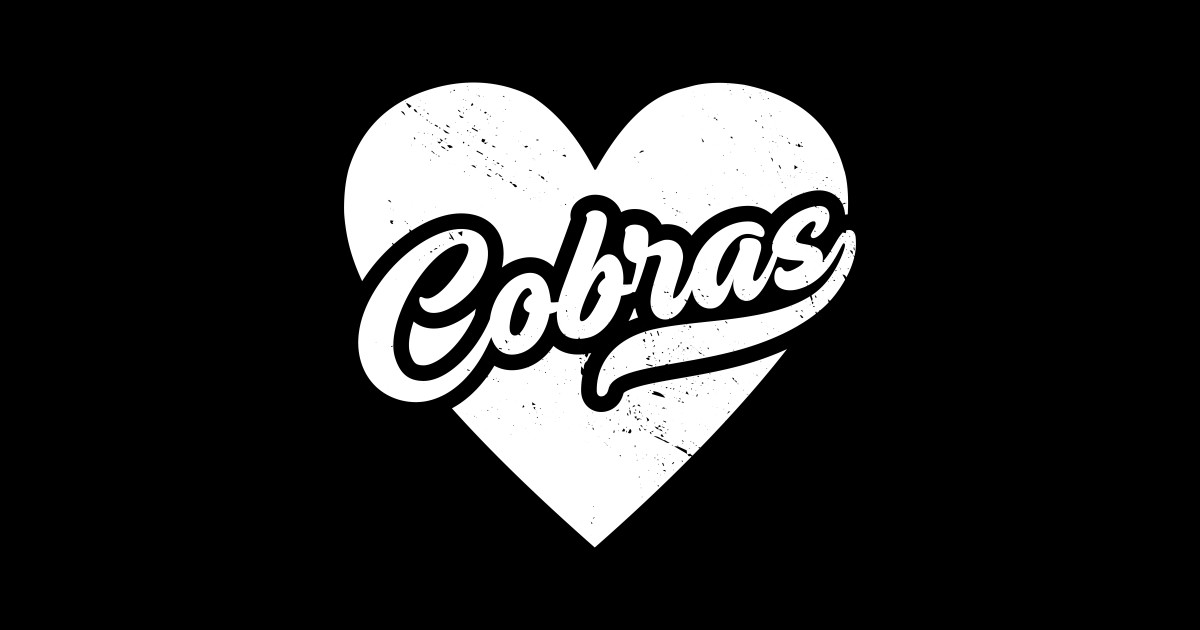 Vintage Cobras School Spirit // High School Football Mascot // Go ...