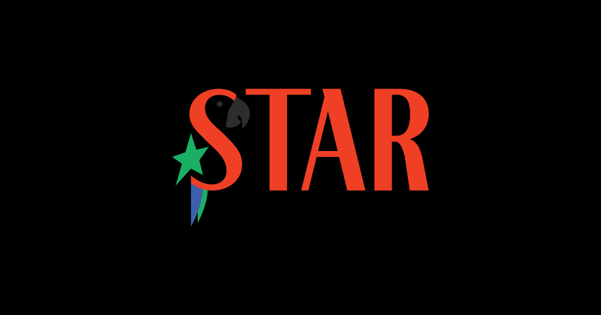 STAR Logo - Star Logo - Sticker | TeePublic