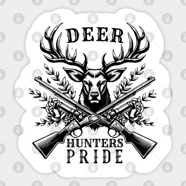 Deer Hunters Pride - Hunting - Sticker | TeePublic