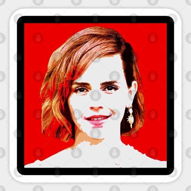 emma watson - Emma Watson - Sticker | TeePublic