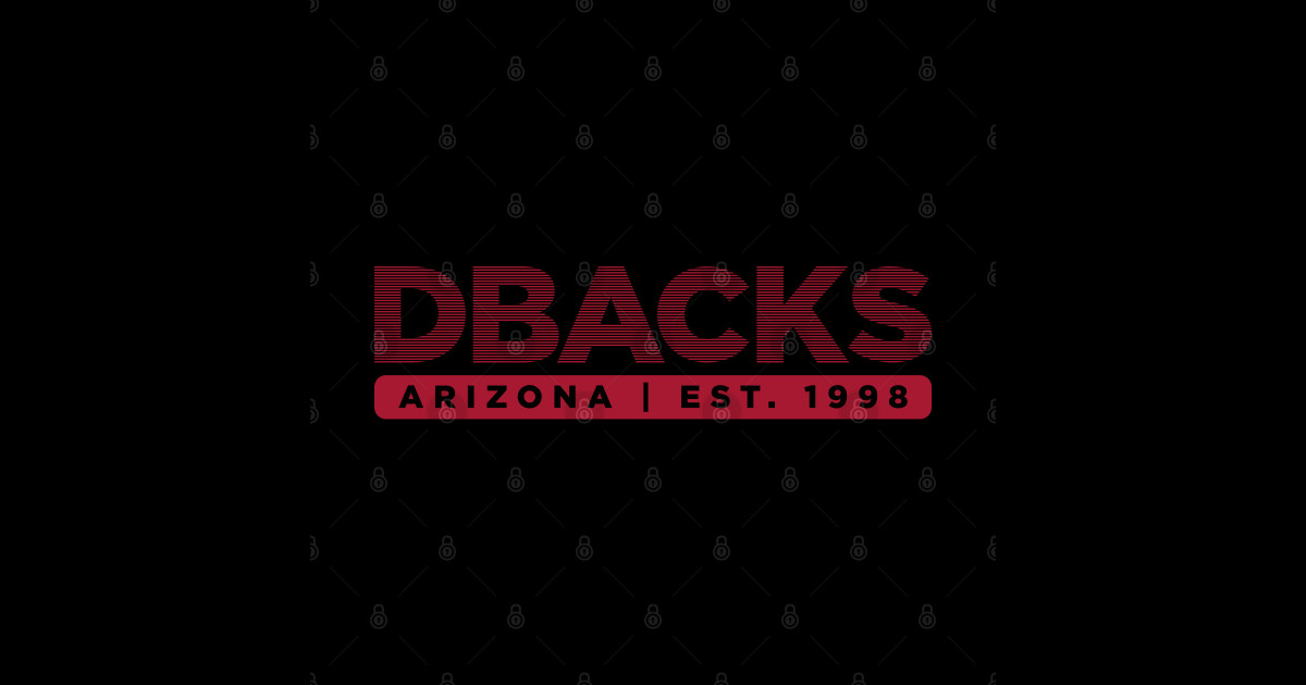 Dbacks #1 - Diamondbacks - Sticker | TeePublic