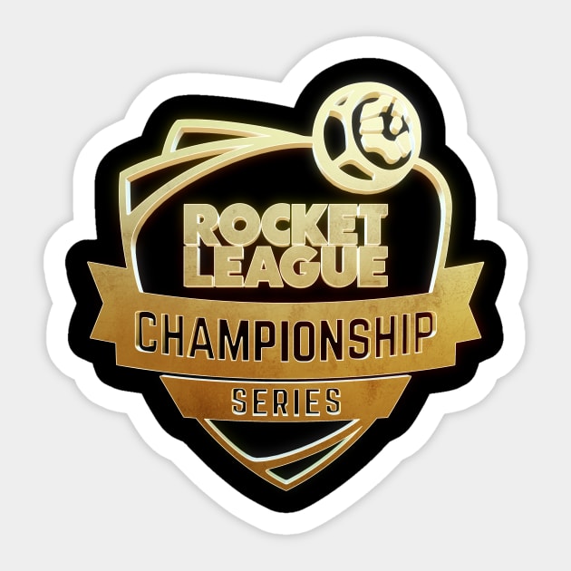 Rocket League Championship - Rocket League - Sticker | TeePublic