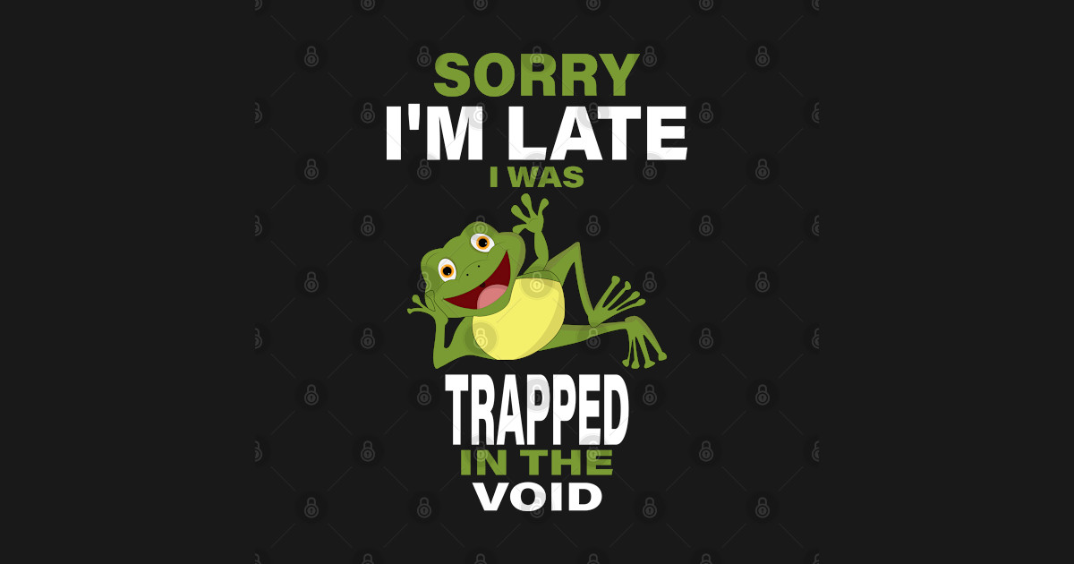 I Was Trapped In The Void Frog Japanese - Japanese Frog - T-Shirt ...
