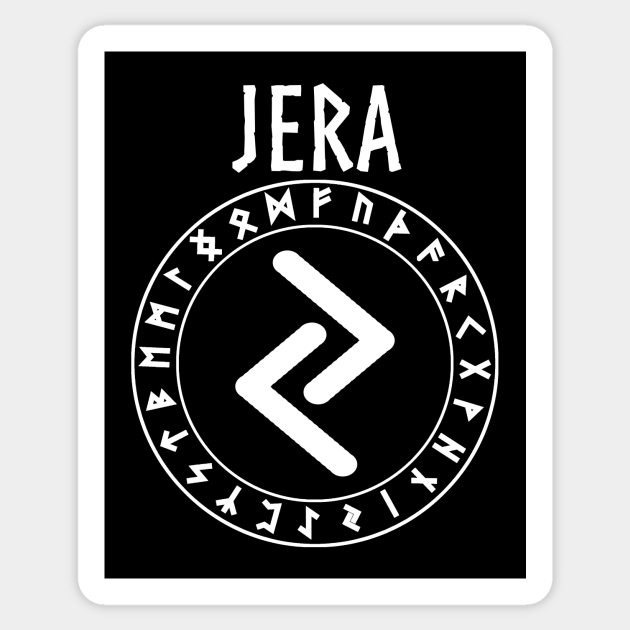 Jera Norse Rune - Jera Rune - Sticker | TeePublic