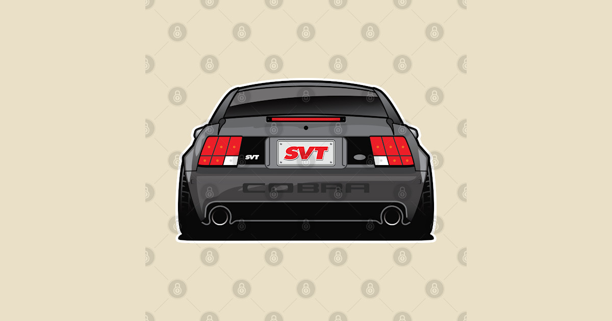 4th Gen Mustang Terminator Black - Mustang - T-Shirt | TeePublic