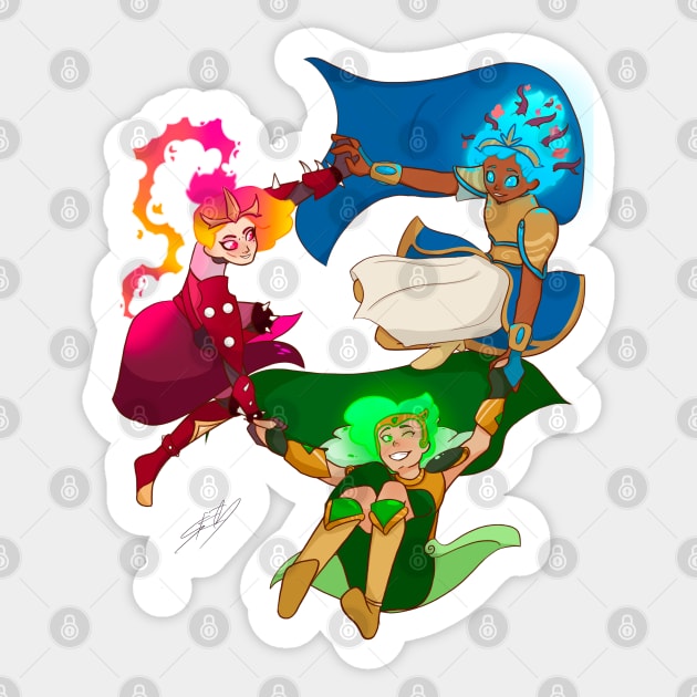 The Calamity Trio - Calamity Trio - Sticker | TeePublic