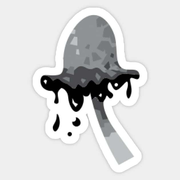 INKY CAP - Mushroom - Sticker | TeePublic