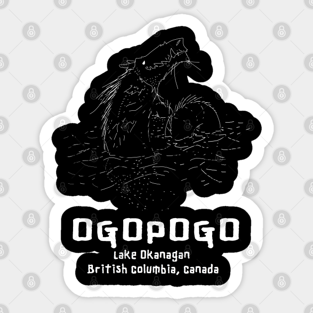 Ogopogo - Monster - Sticker | TeePublic