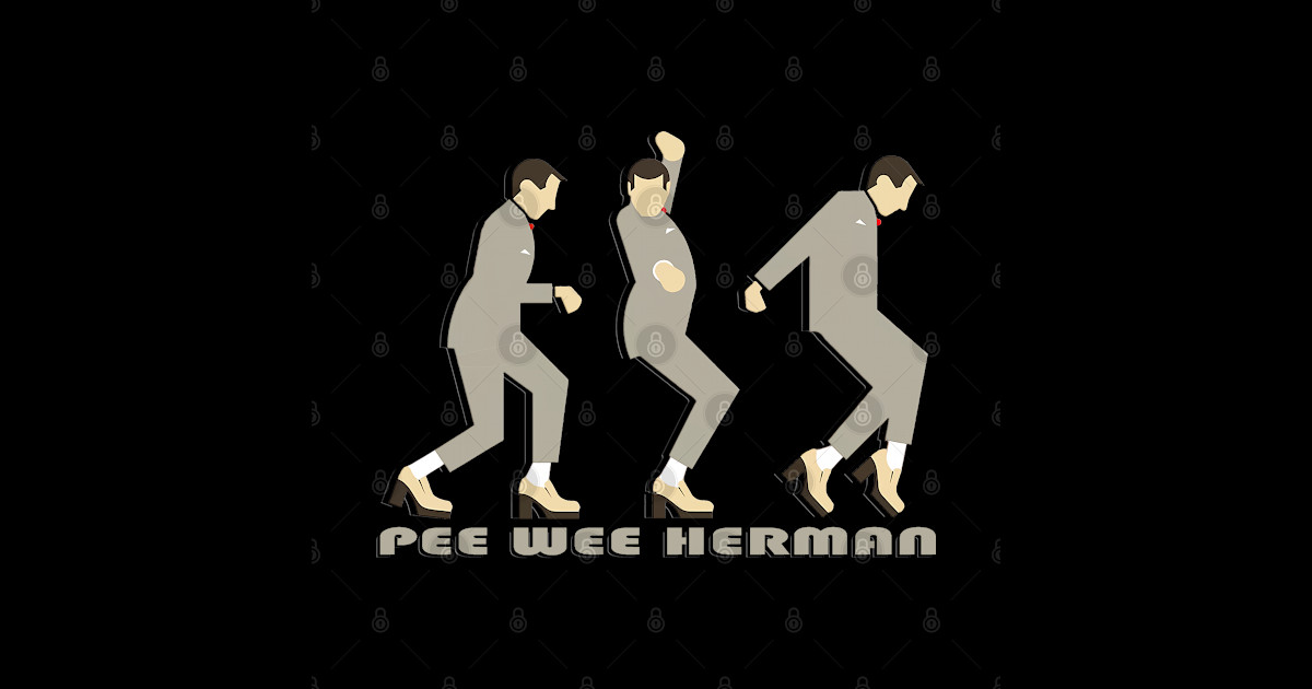 pee wee herman tequila dance - Pee Wee - Sticker | TeePublic