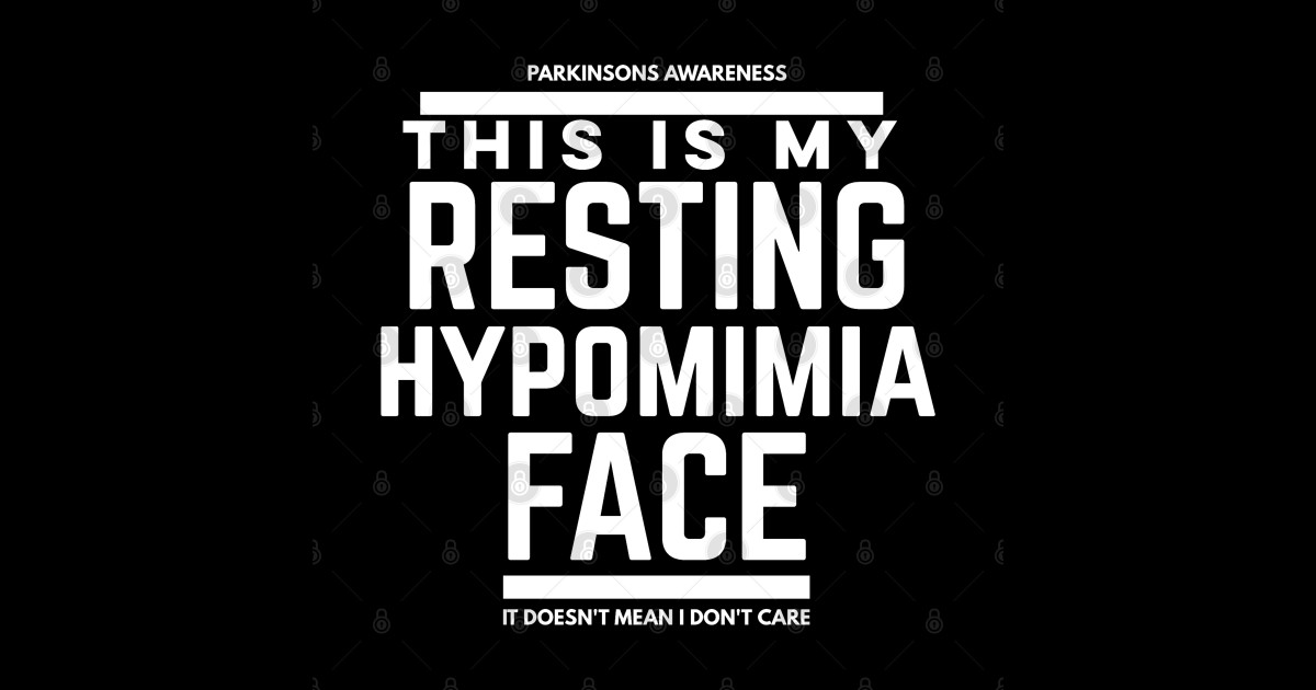 This Is My Resting hypomimia Face (Face Mask) - Parkinsons Disease ...