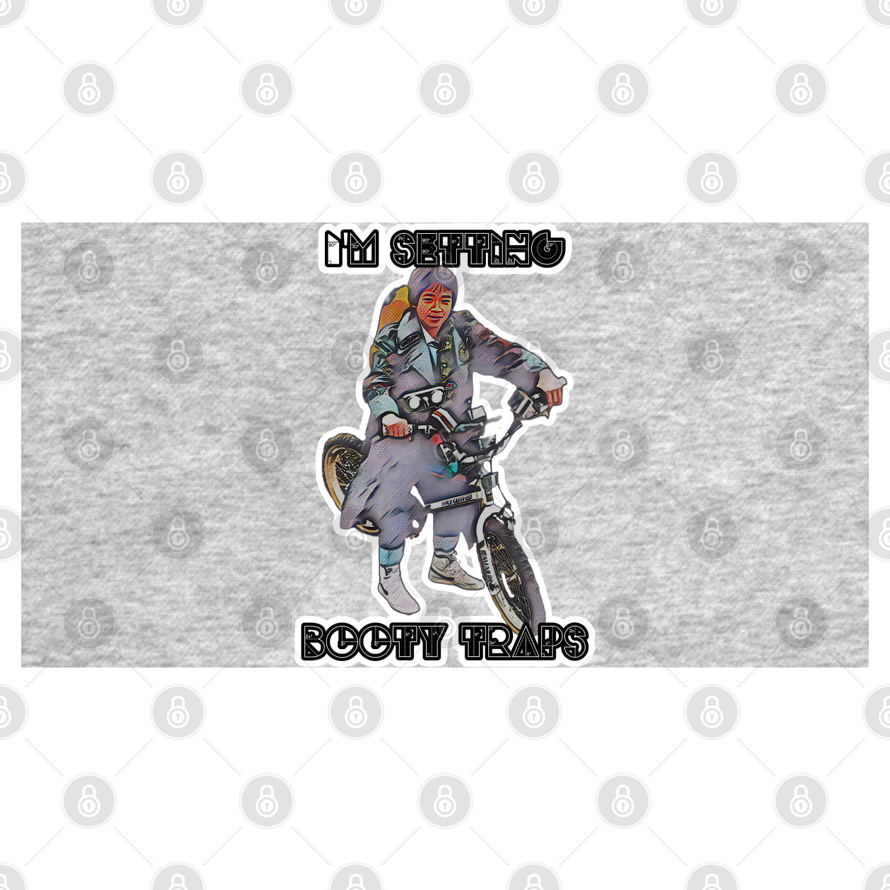 I’m Setting Booty Traps- Data- Goonies - Goonies - T-Shirt | TeePublic