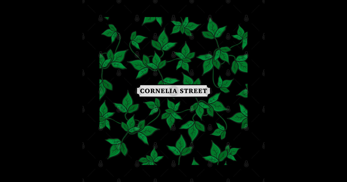 Cornelia Street Sign With Ivy - Taylor Swift - Sticker | TeePublic