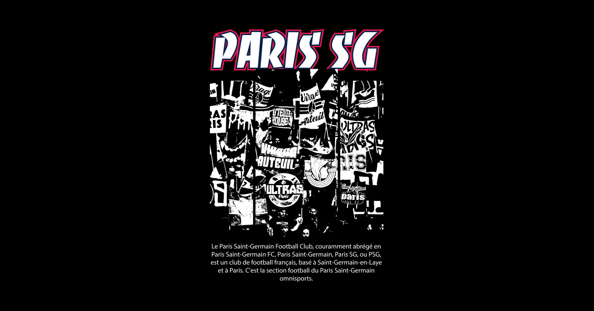 Ultras Paris - Psg - Sticker | TeePublic