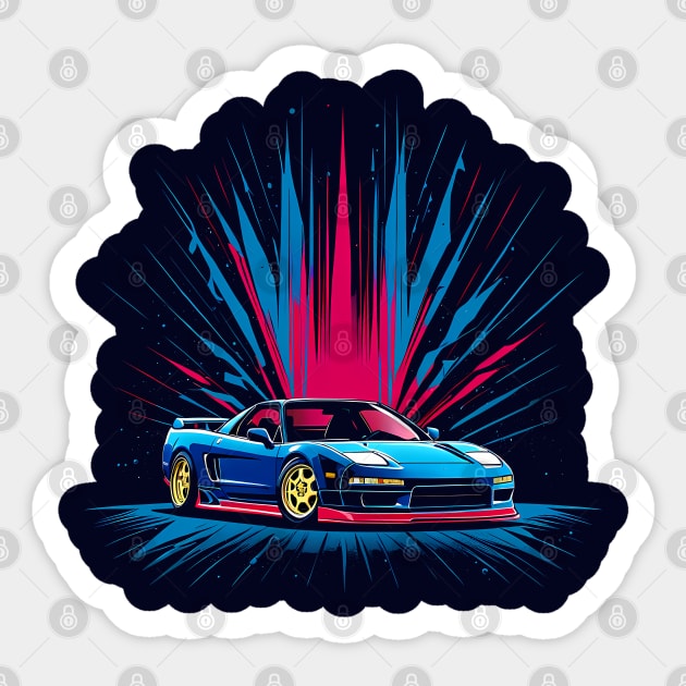 Honda NSX na1 - Honda Nsx - Sticker | TeePublic