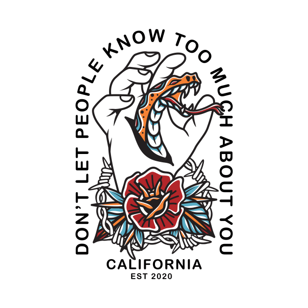 Handshake - Snake Tattoo Design - T-Shirt | TeePublic