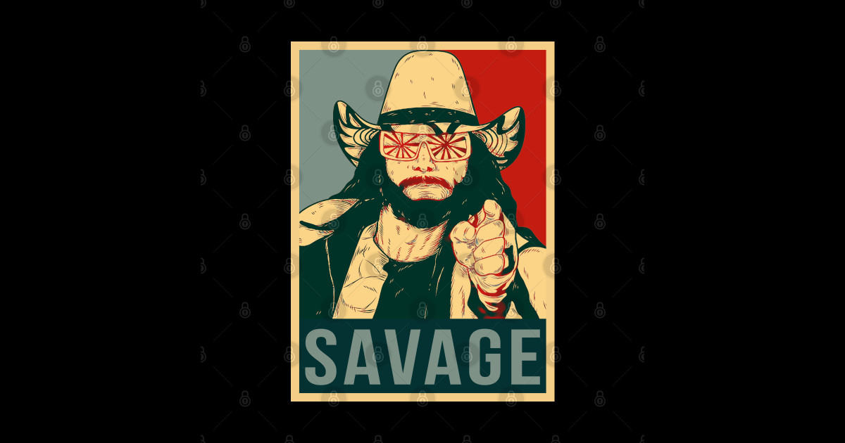 Savage - Randy Savage - Sticker | TeePublic