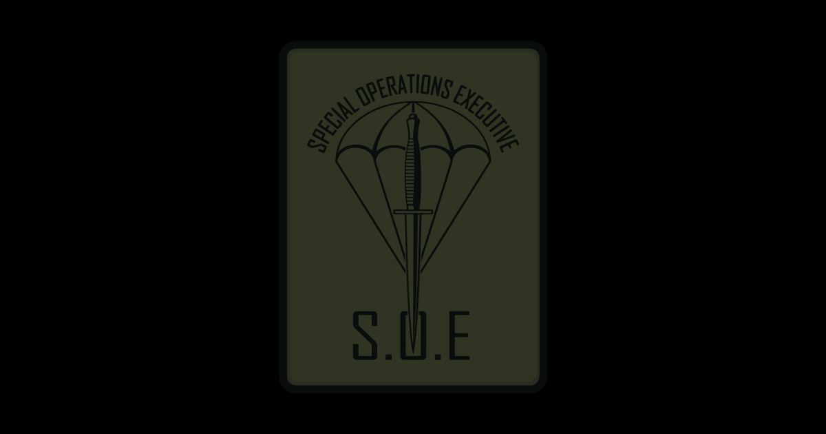 S.O.E. Special Operations Executive - Ww2 British Soe - Sticker | TeePublic