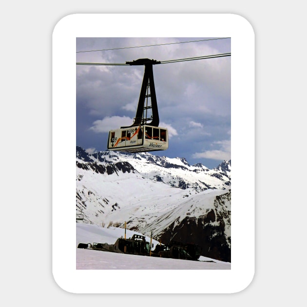 Alpe d'Huez Vaujany French Alps France - Alpe Dhuez - Sticker | TeePublic