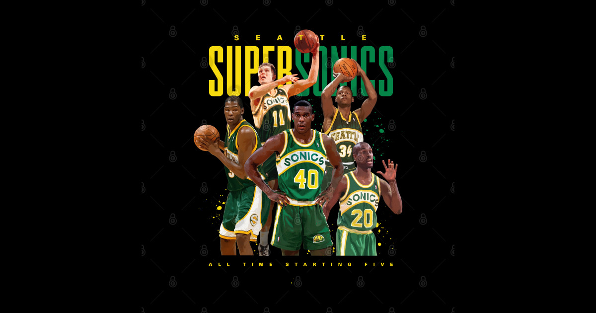 Seattle Supersonics All Time Starting Five - Seattle Supersonics ...