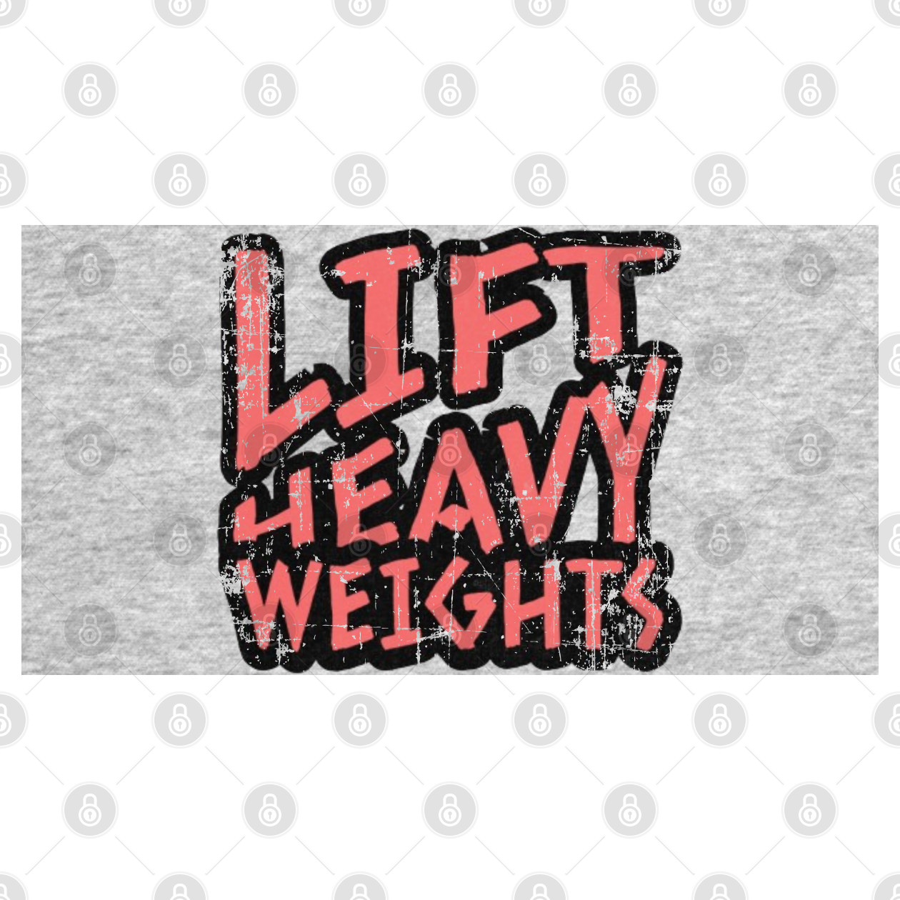 LIFT HEAVY WEIGHTS - Bodybuilding - T-Shirt | TeePublic