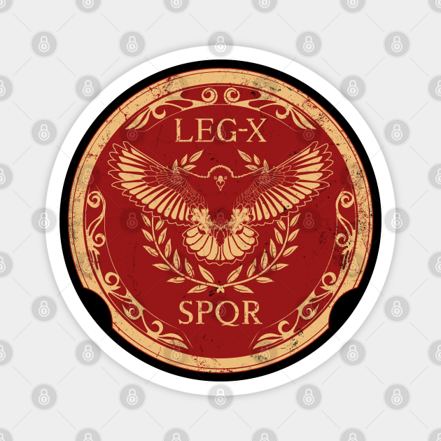 Legio X Equestris Roman Legionary Emblem - Spqr - Magnet | TeePublic