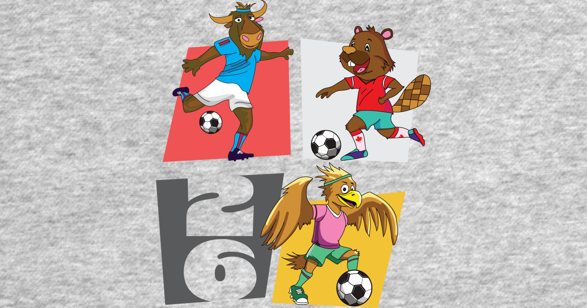 FIFA World Cup 26 Mascots Windows - World Cup 2026 - T-Shirt | TeePublic