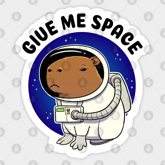 astronaut capybara