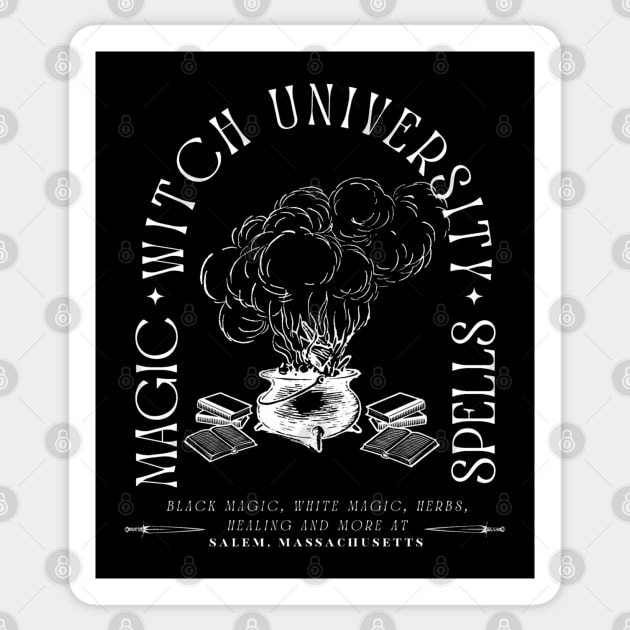 Witch University School - Witch - Sticker | TeePublic
