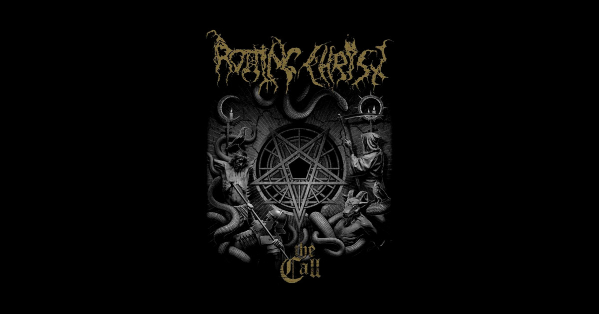 ROTTING CHRIST BAND - Rotting Christ Band - Sticker | TeePublic