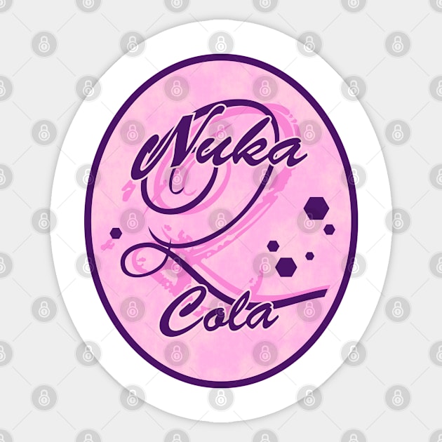Nuka Quartz Label - Nuka Quartz Label - Sticker | TeePublic
