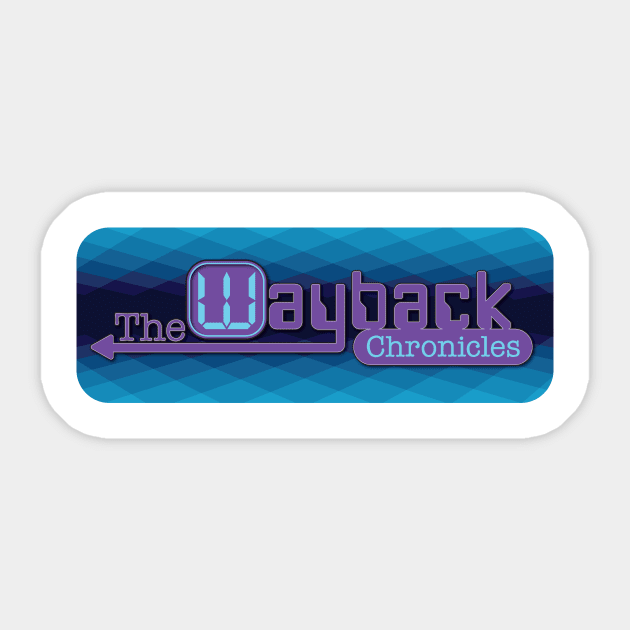 Wayback Super Logo - Retro - Sticker | TeePublic