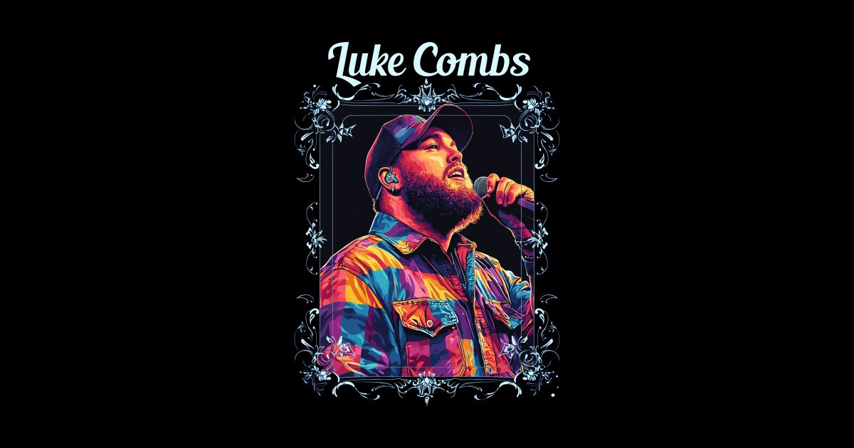 LUKE ALBERT COMBS MUSICIAN FAN ART - Luke Albert Combs Musician Fan Art - Posters and Art Prints ...